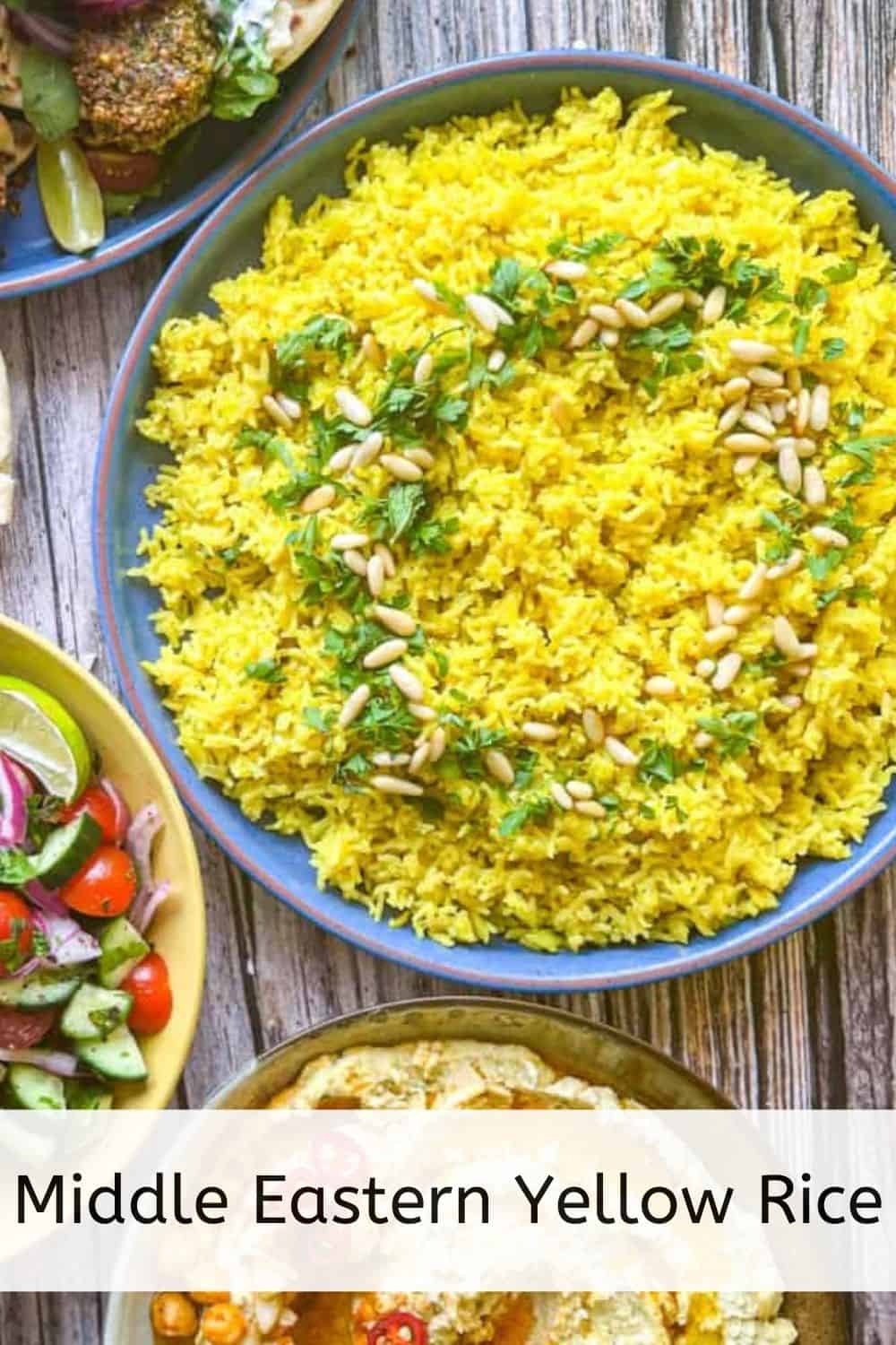 Fragrant Middle Eastern Yellow Rice - Weekday Pescatarian