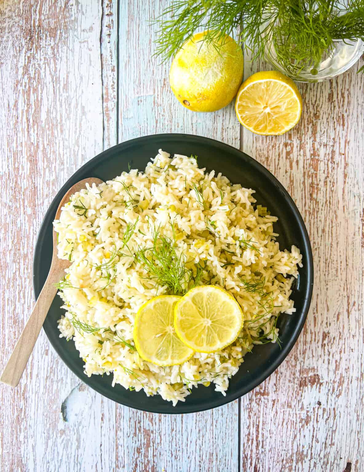 Easy Mediterranean Basmati Rice with Lemon & Dill - Weekday Pescatarian