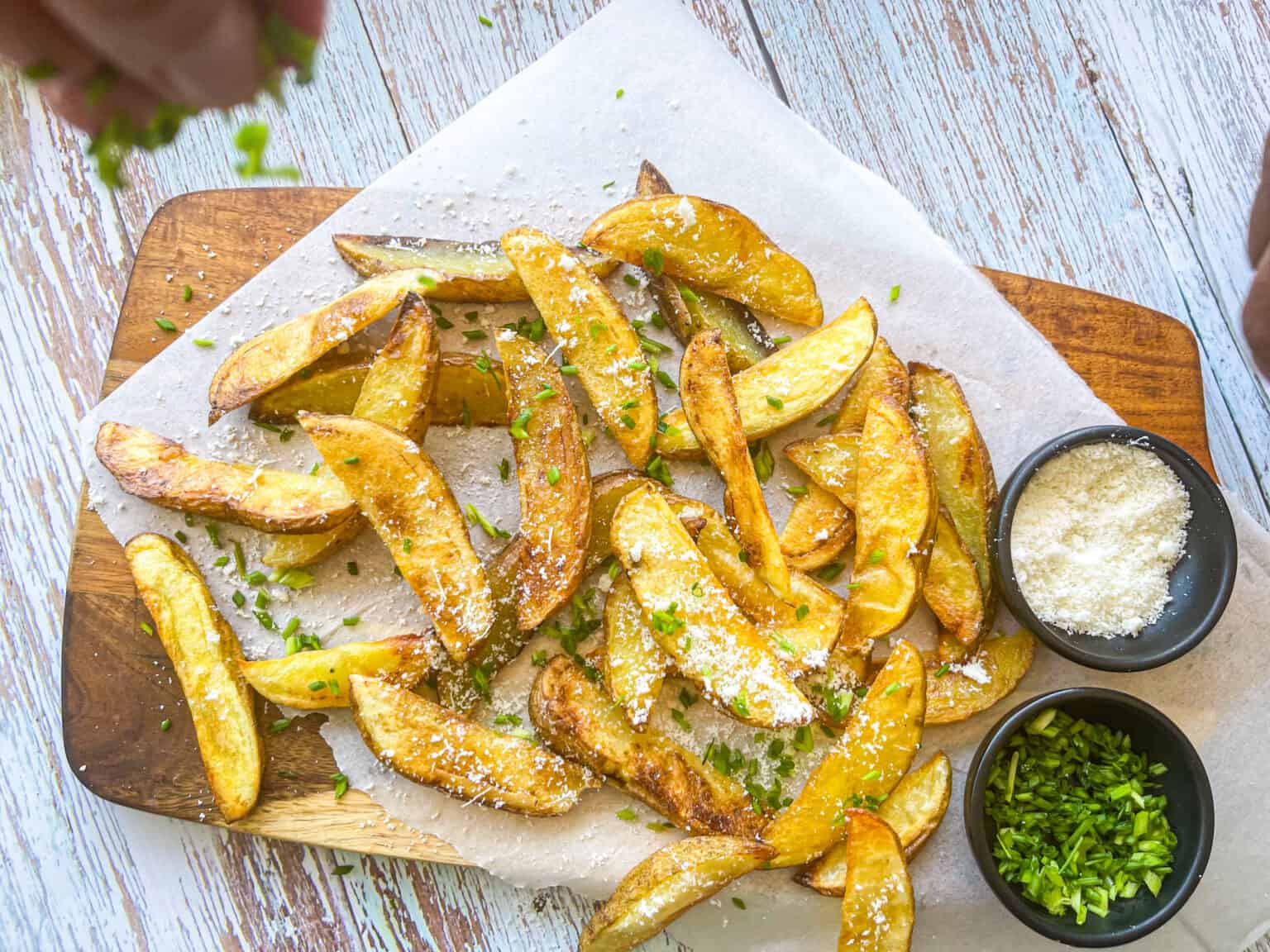 Amazing Parmesan Truffle Fries (Baked, Not Fried!) - Weekday Pescatarian