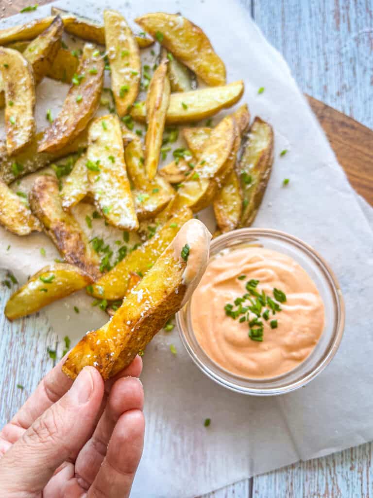 Amazing Parmesan Truffle Fries (Baked, Not Fried!) - Weekday Pescatarian