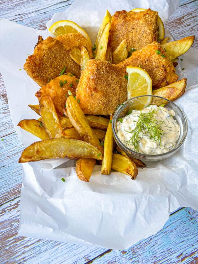 Crispy Baked Breaded Cod - Weekday Pescatarian