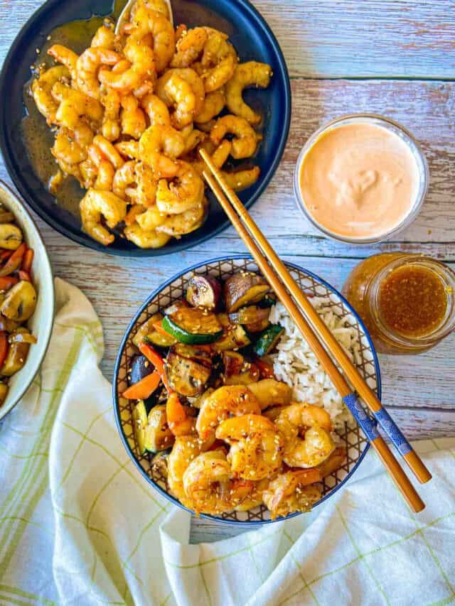 Hibachi Shrimp Recipe - Weekday Pescatarian