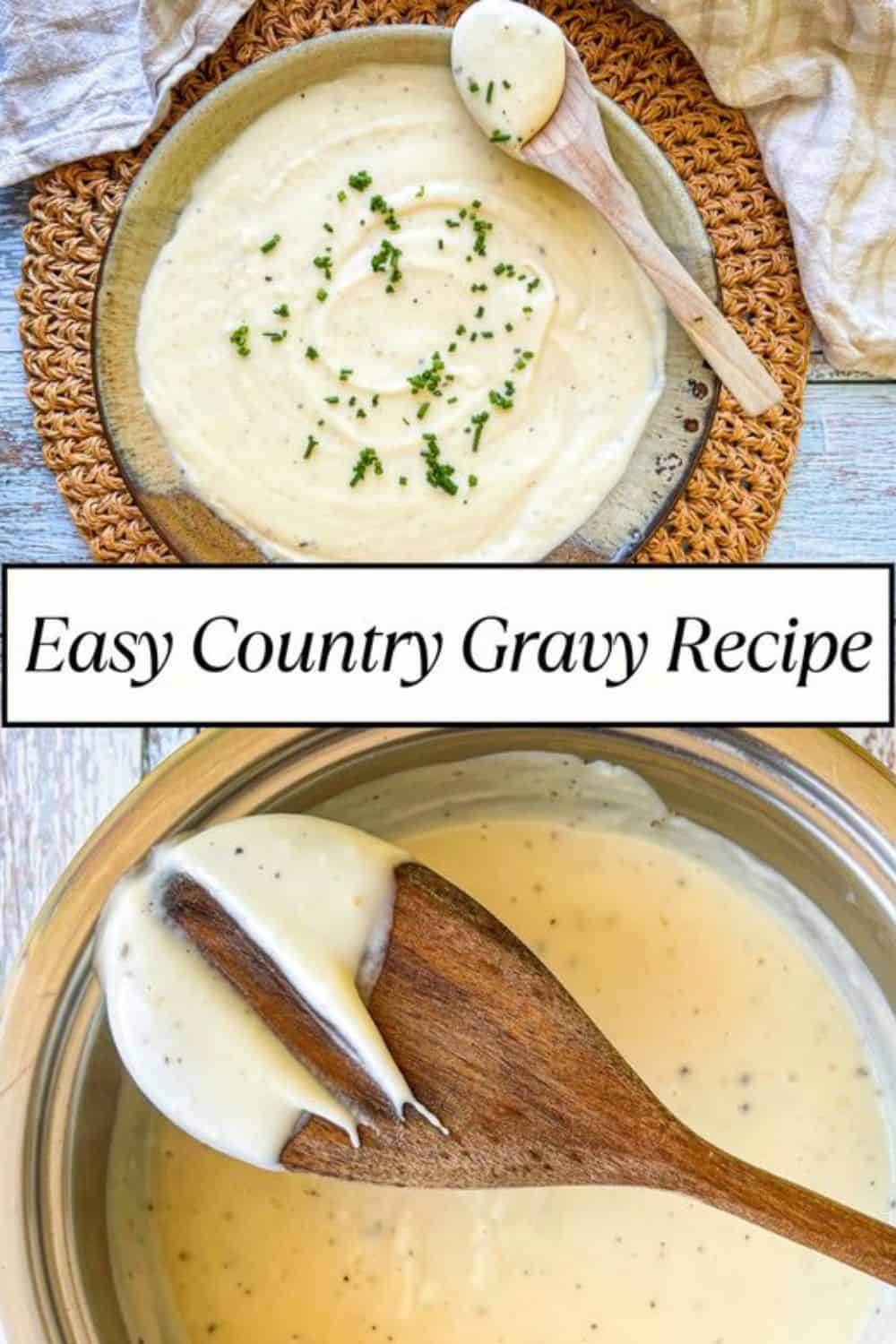 Southern Country Gravy Recipe - Weekday Pescatarian