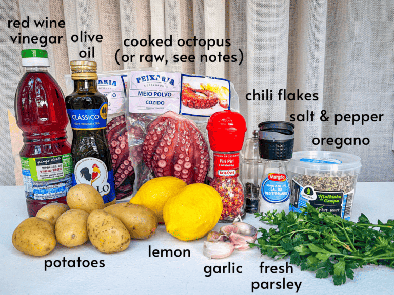 Simple Greek Grilled Octopus Recipe - Weekday Pescatarian