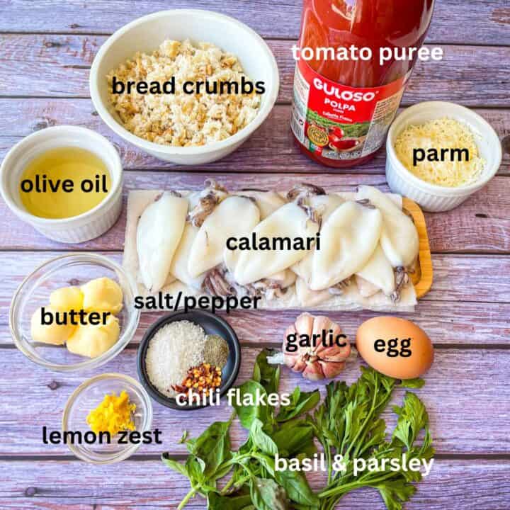 Italian Stuffed Calamari Recipe