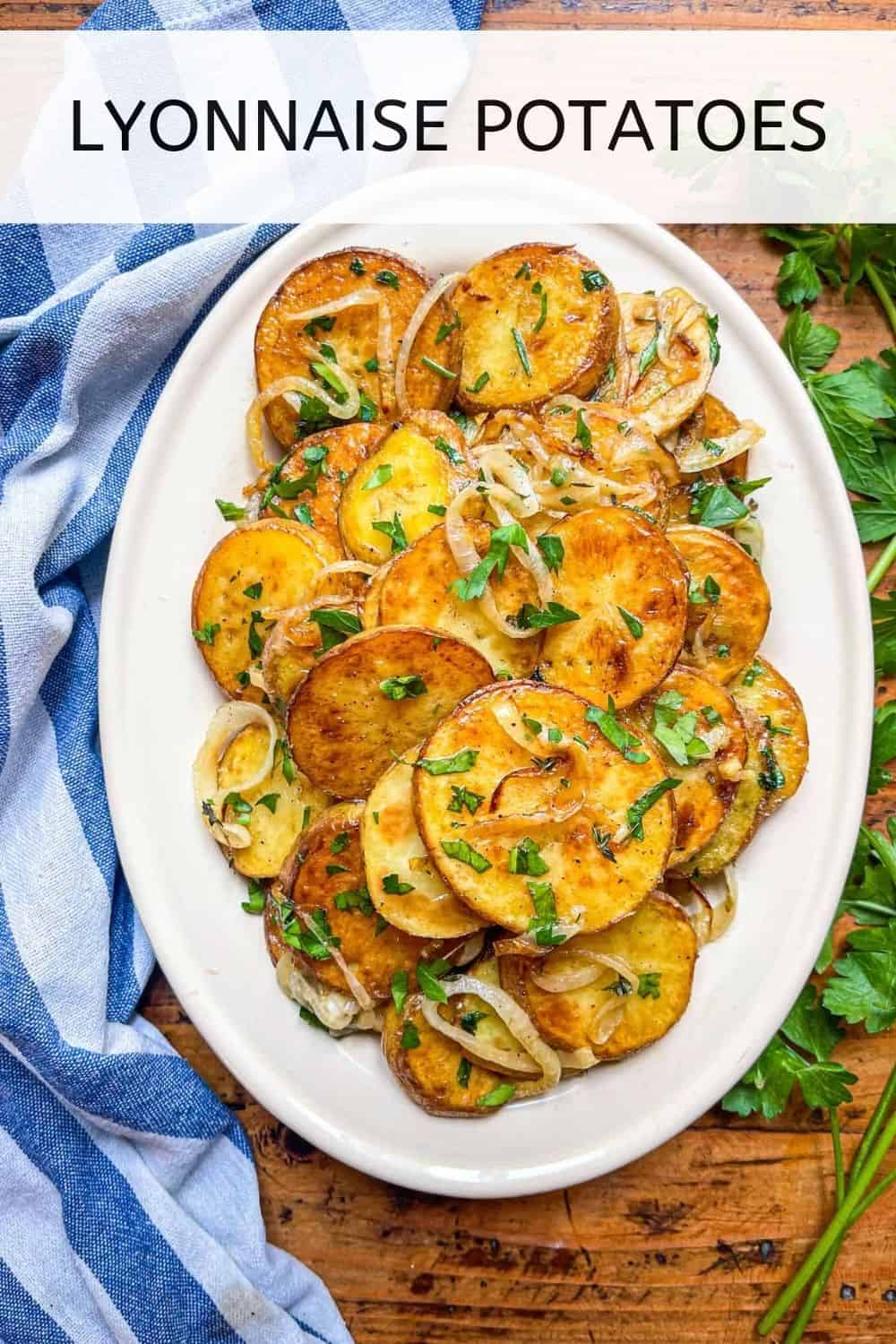 Lyonnaise Potatoes (Fried Potatoes and Onions) - Weekday Pescatarian