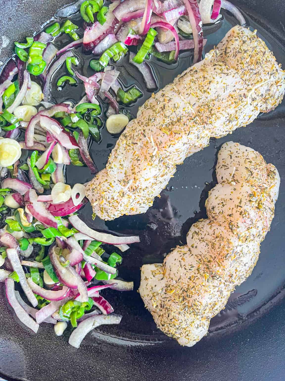 Italian Spice-Rubbed Baked Monkfish with Broccolini - Weekday Pescatarian