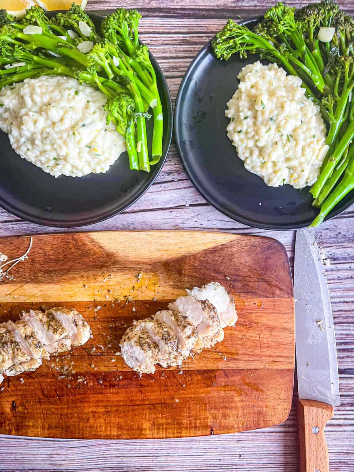 Italian Spice-Rubbed Baked Monkfish with Broccolini - Weekday Pescatarian