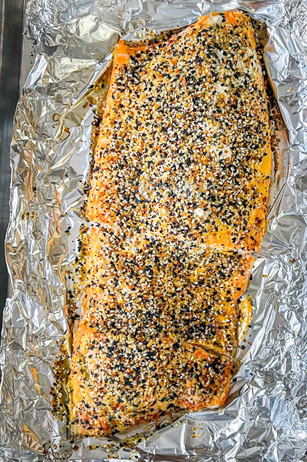 Baked Steelhead Trout with Everything Bagel Seasoning - Weekday Pescatarian