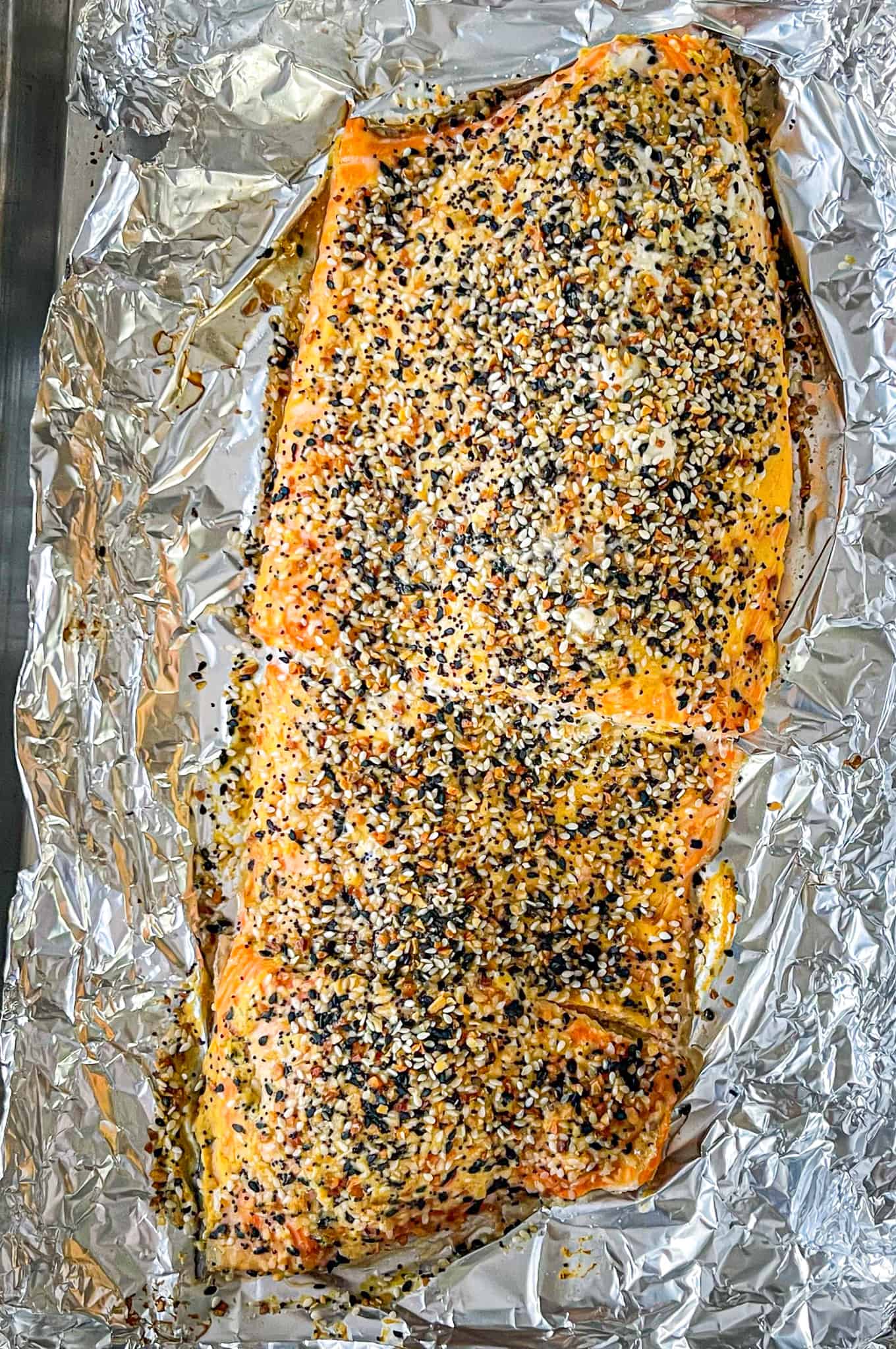 Baked Steelhead Trout with Everything Bagel Seasoning - Weekday Pescatarian