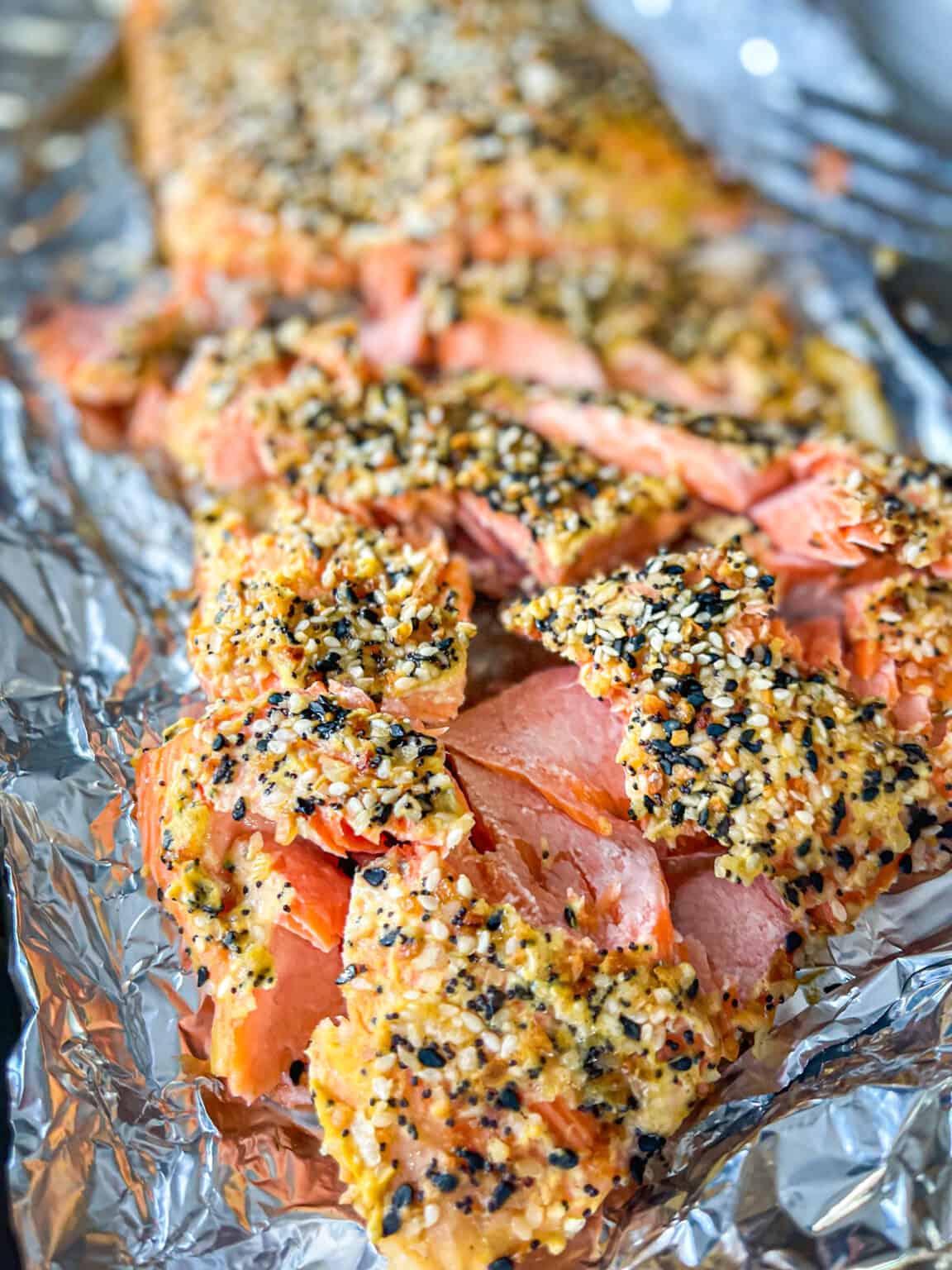 Baked Steelhead Trout with Everything Bagel Seasoning - Weekday Pescatarian