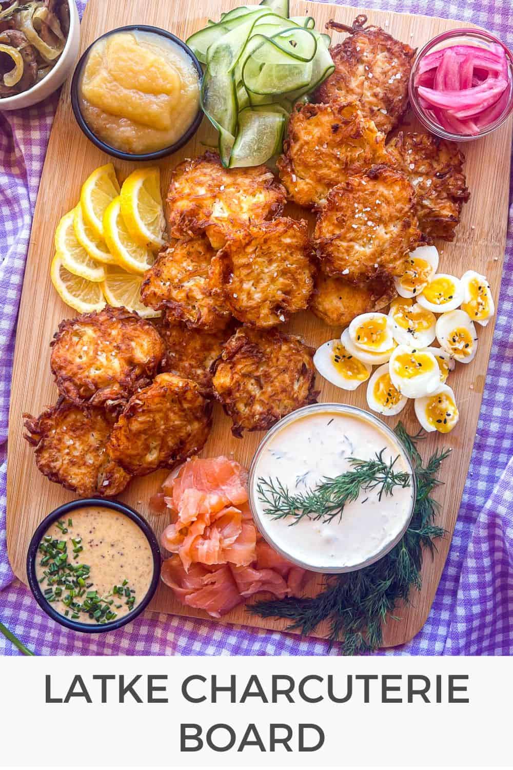 Build Your Own Latke Board - Weekday Pescatarian