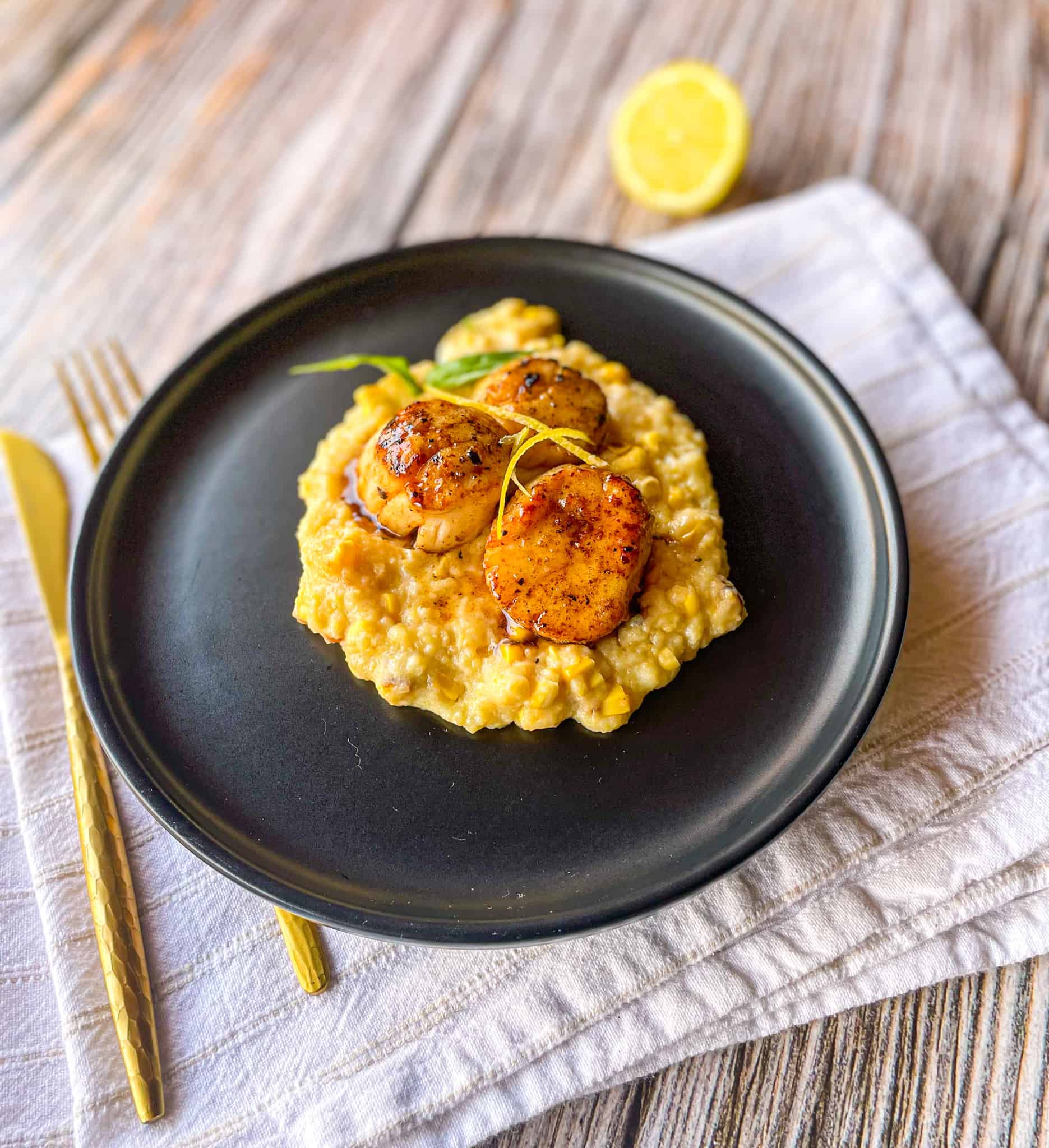 How to Cook Frozen Scallops: Brown Butter Seared Scallops - Weekday ...