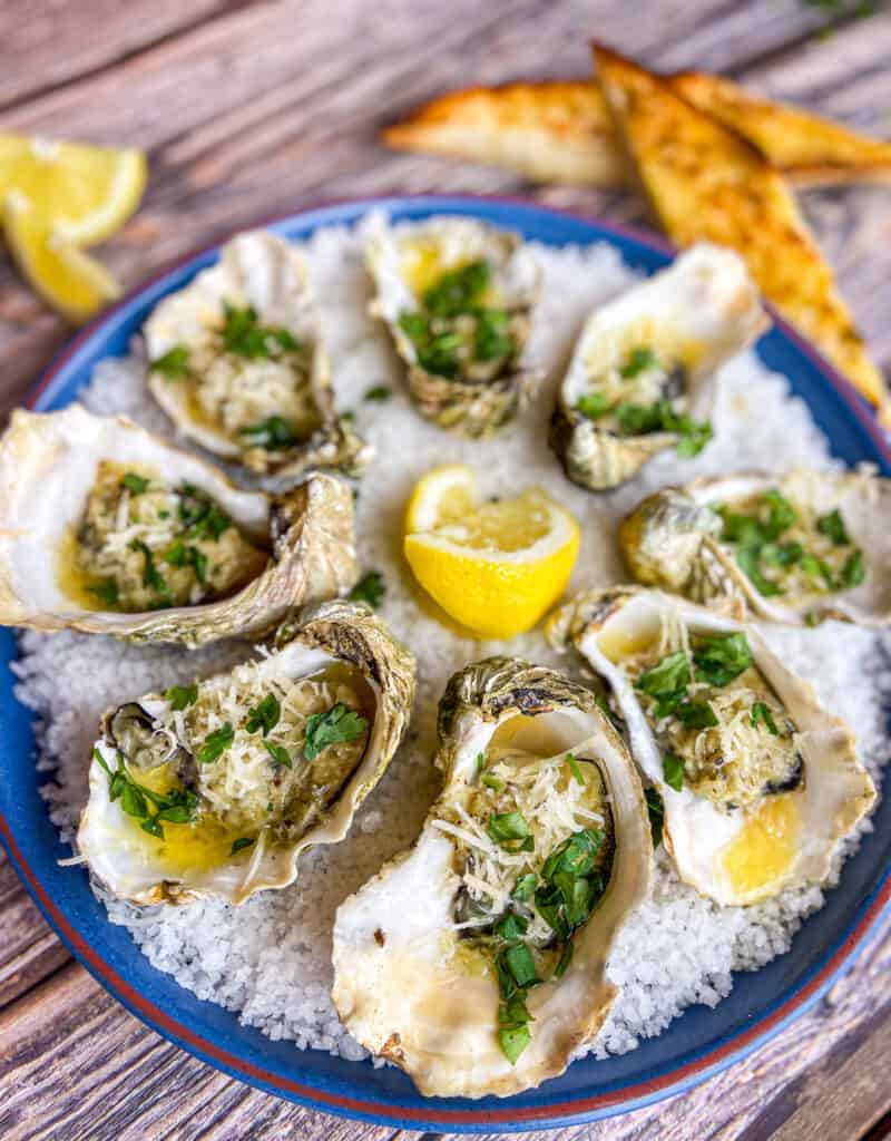 New Orleans Grilled Oysters (Drago's Oyster Recipe) - Weekday Pescatarian