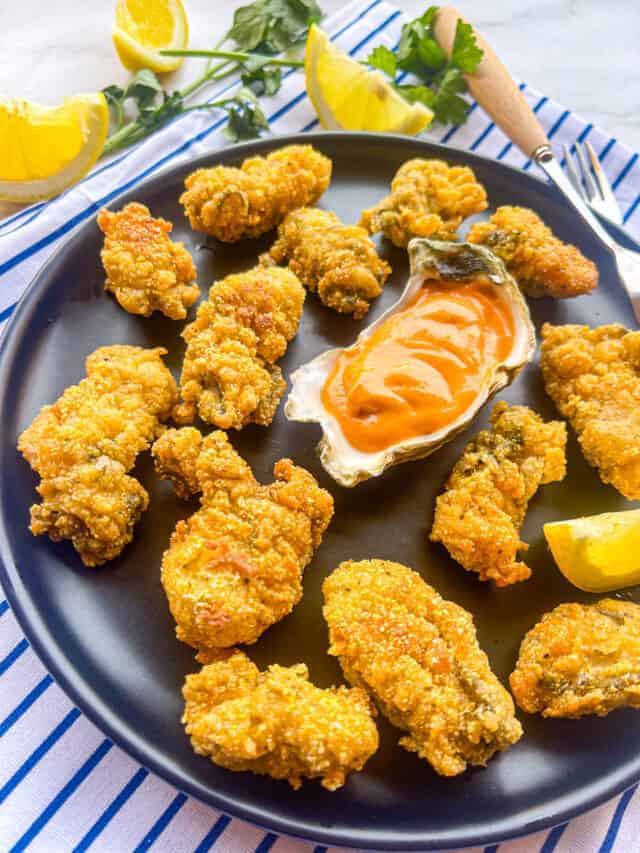 Easy Southern Fried Oysters Recipe - Weekday Pescatarian