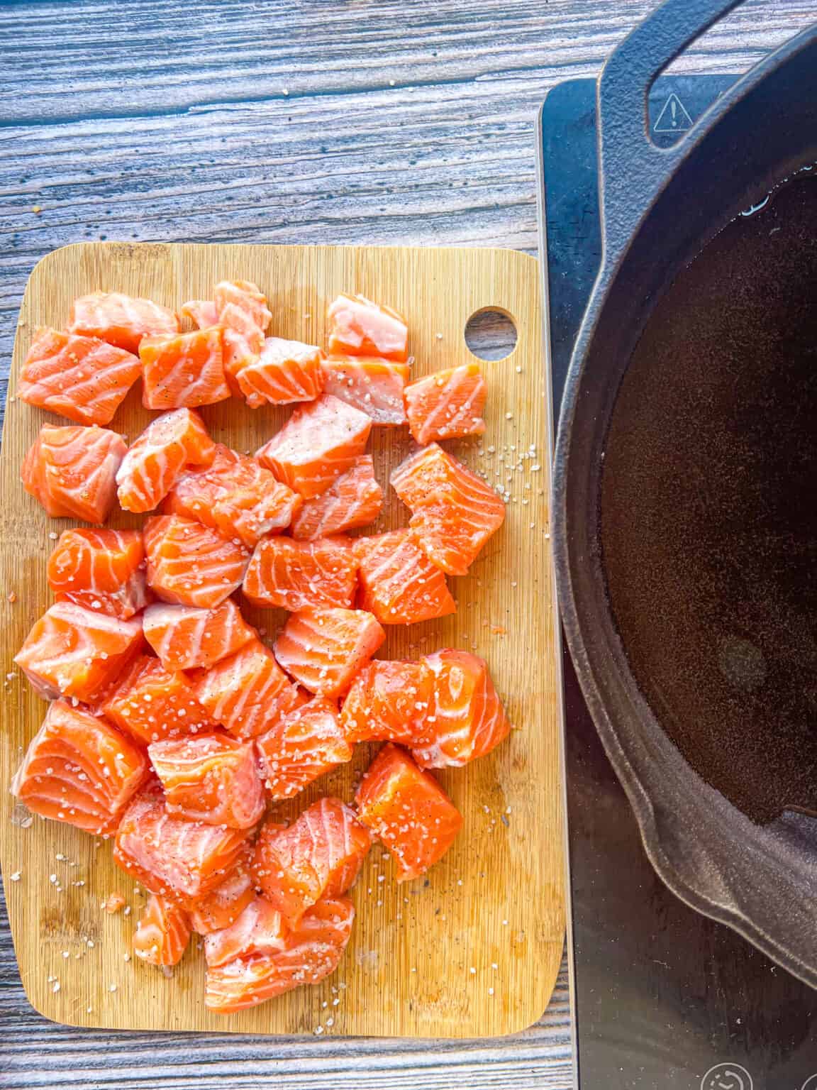 Hibachi Salmon Recipe (Japanese Steakhouse Style) - Weekday Pescatarian