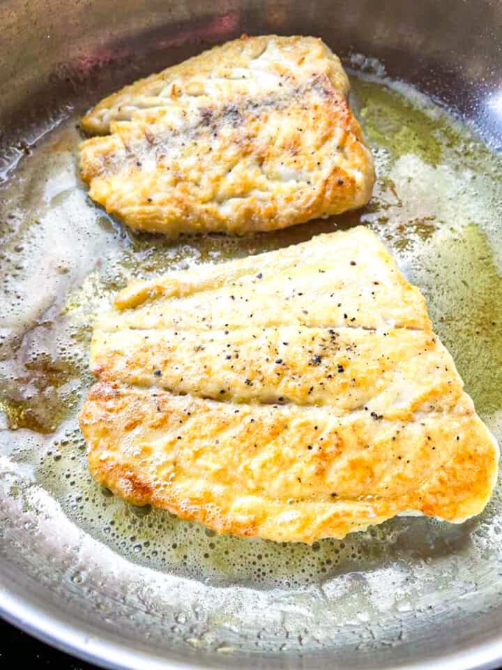 How to Cook Rockfish: Pan Seared with Creamy Dill Sauce