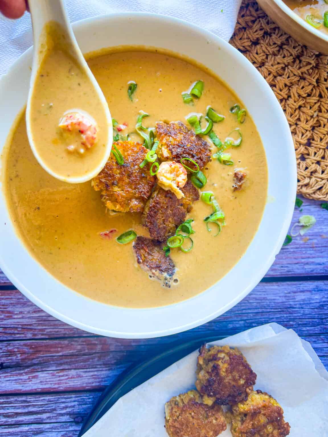 Easy Crawfish Bisque - Weekday Pescatarian