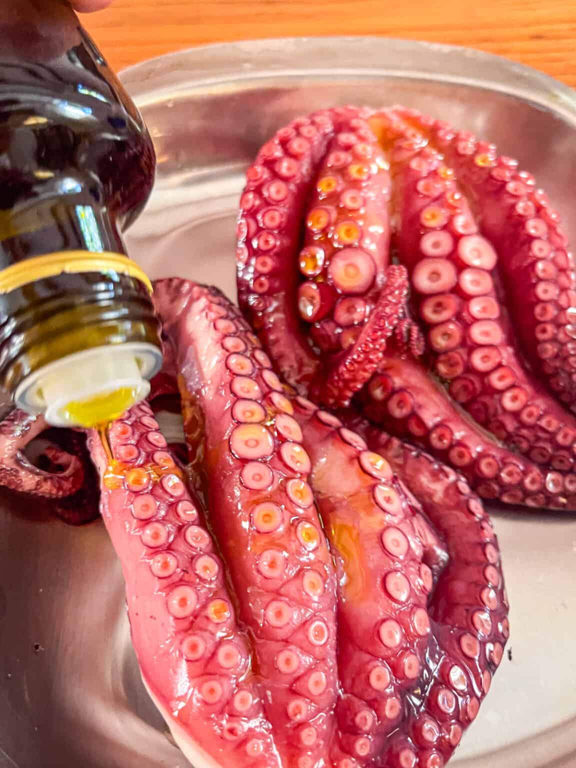 Simple Greek Grilled Octopus Recipe - Weekday Pescatarian