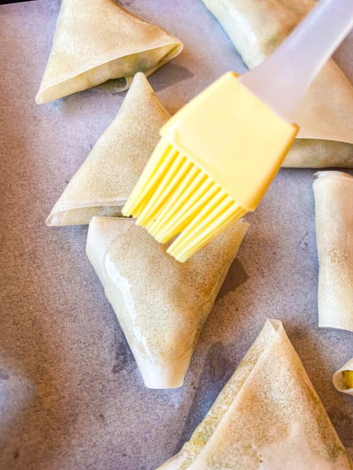 Easy Shrimp and Potato Oven Baked Samosa Recipe - Weekday Pescatarian