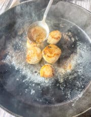 Brown Butter Seared Scallops (How to Cook Frozen Scallops) - Weekday ...