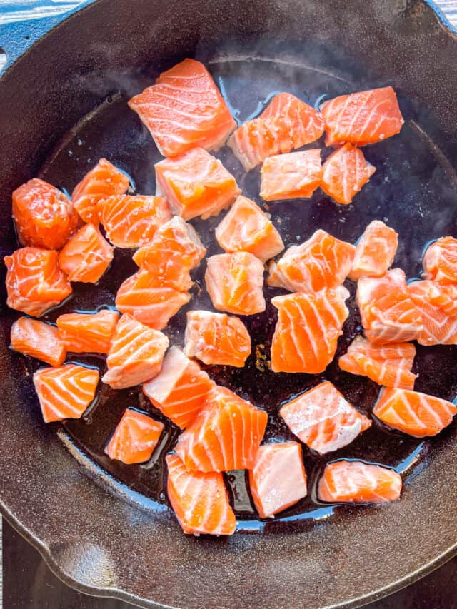 Hibachi Salmon Recipe (Japanese Steakhouse Style) - Weekday Pescatarian
