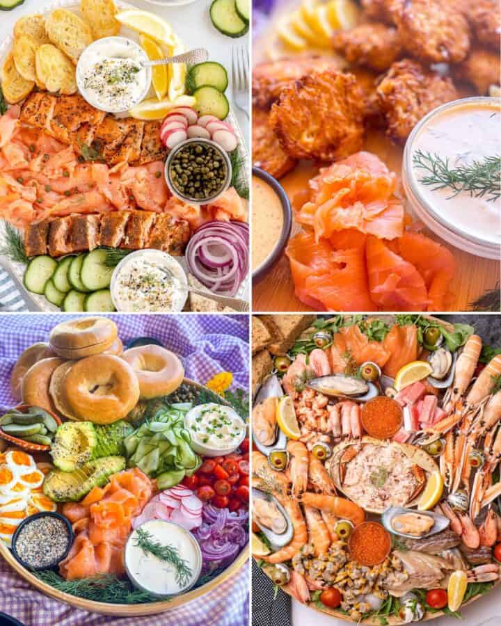 6 Easy Smoked Salmon Charcuterie Board Ideas - Weekday Pescatarian