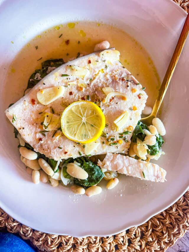 Baked Swordfish with Lemon Recipe
