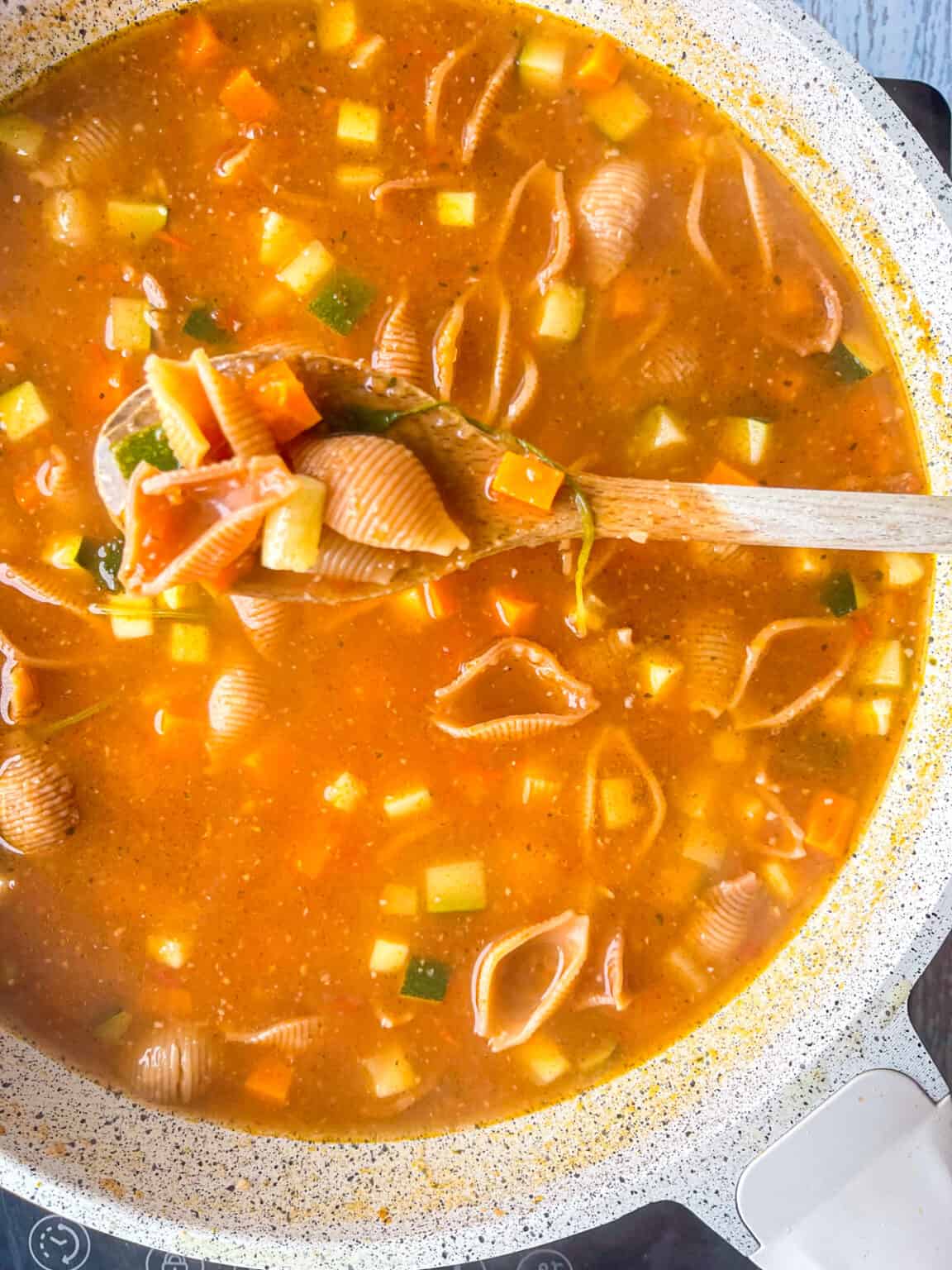 Sopa Recipe with Shells - Weekday Pescatarian