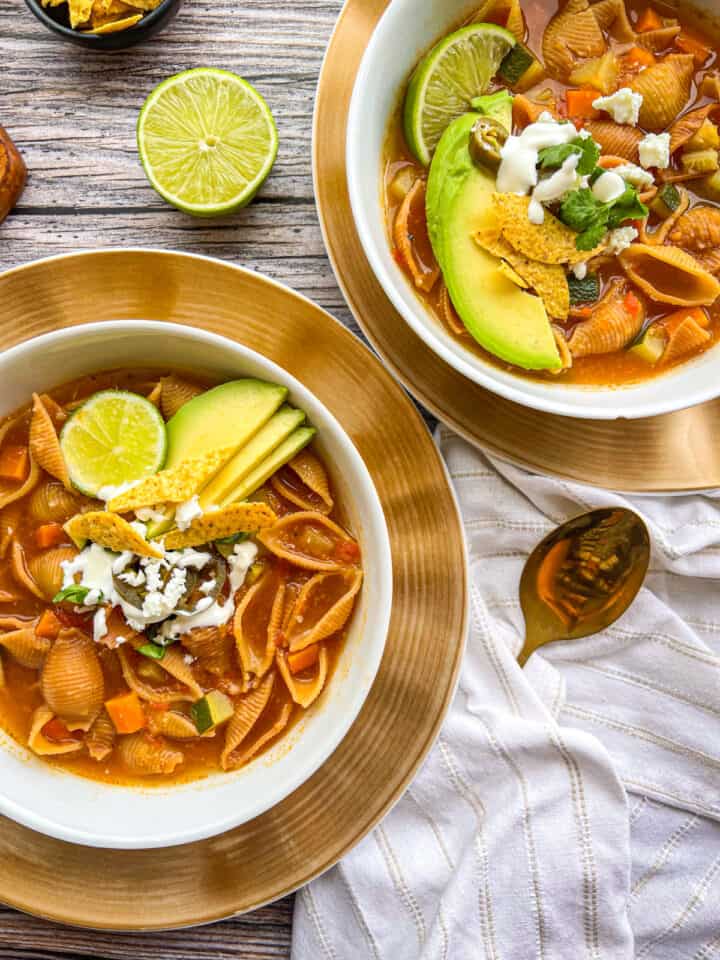 Sopa Recipe with Shells - Weekday Pescatarian