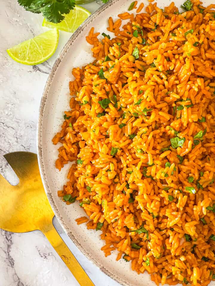 Mexican Red Rice (Homemade Arroz Rojo) - Weekday Pescatarian