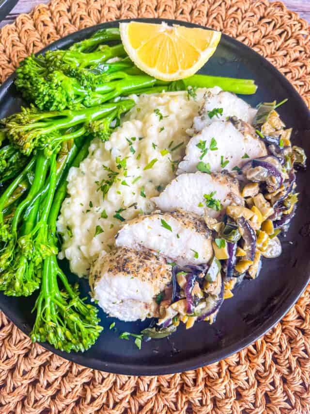 Italian Spiced Baked Monkfish with Broccolini - Weekday Pescatarian