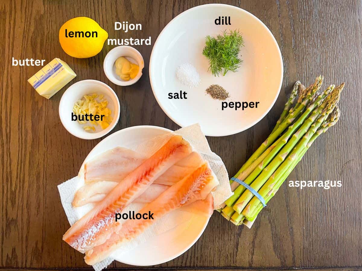 Garlic Herb Baked Pollock - Weekday Pescatarian