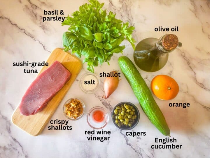 Tuna Crudo Recipe - Easy Italian Raw Fish Appetizer