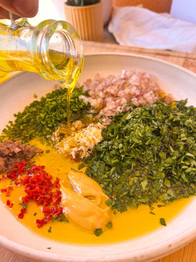Easy Fish with Salsa Verde