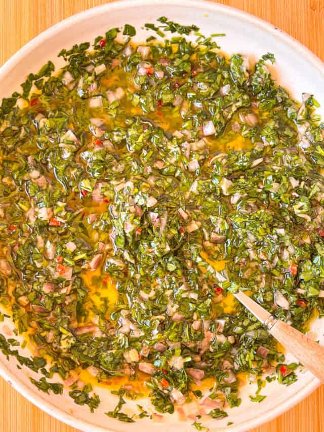 Easy Fish with Salsa Verde