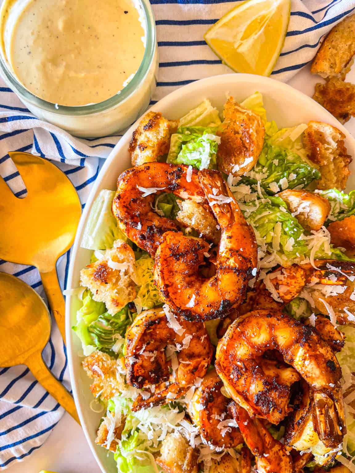 Caesar Salad Dressing (No Anchovies)